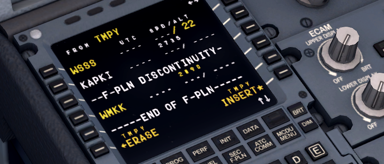 Waypoint not in database - Navigation - AEROSOFT COMMUNITY SERVICES Waypoint not in database - Navigation - AEROSOFT COMMUNITY SERVICES