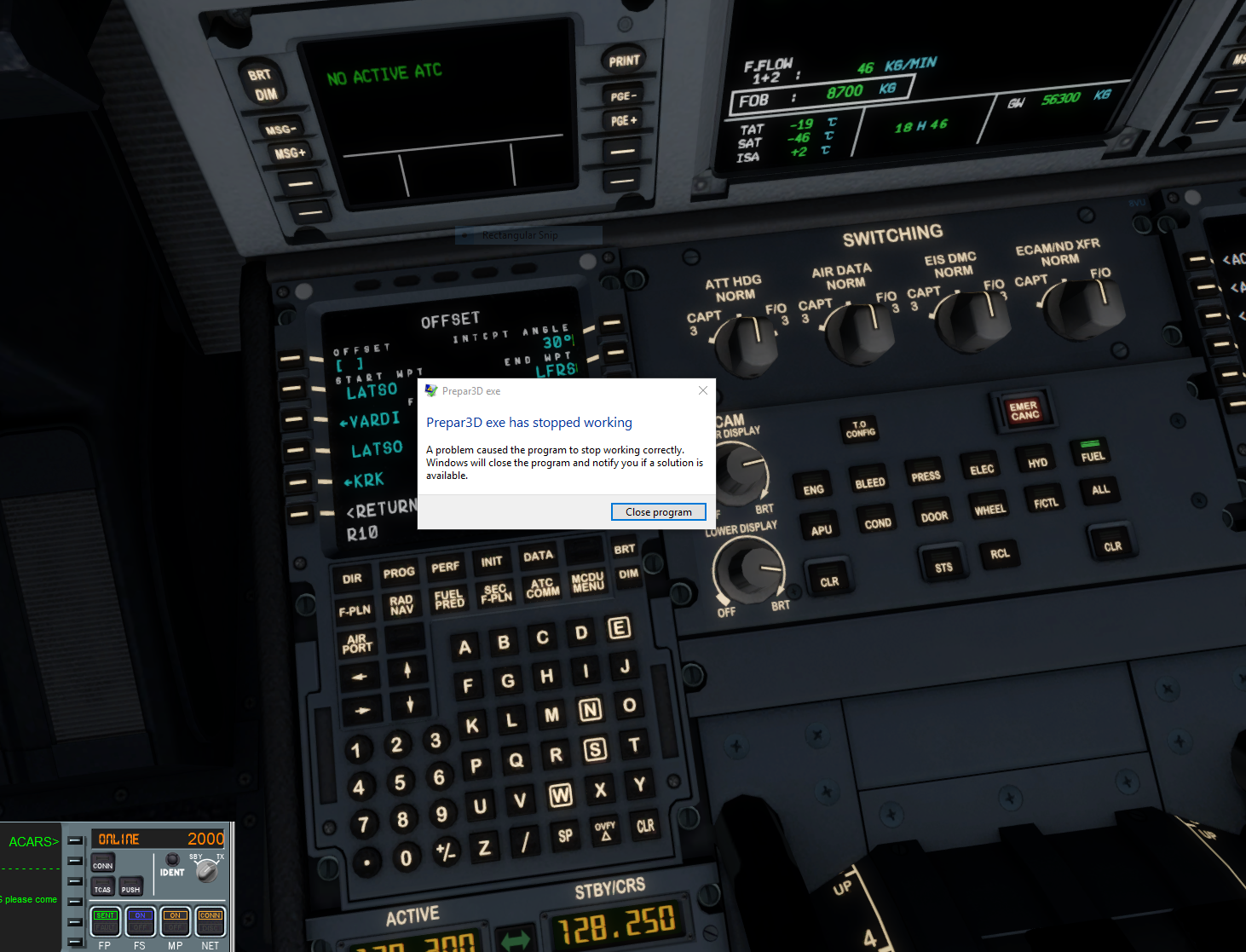 Offsets Aerosoft Airbus - lasopaplex