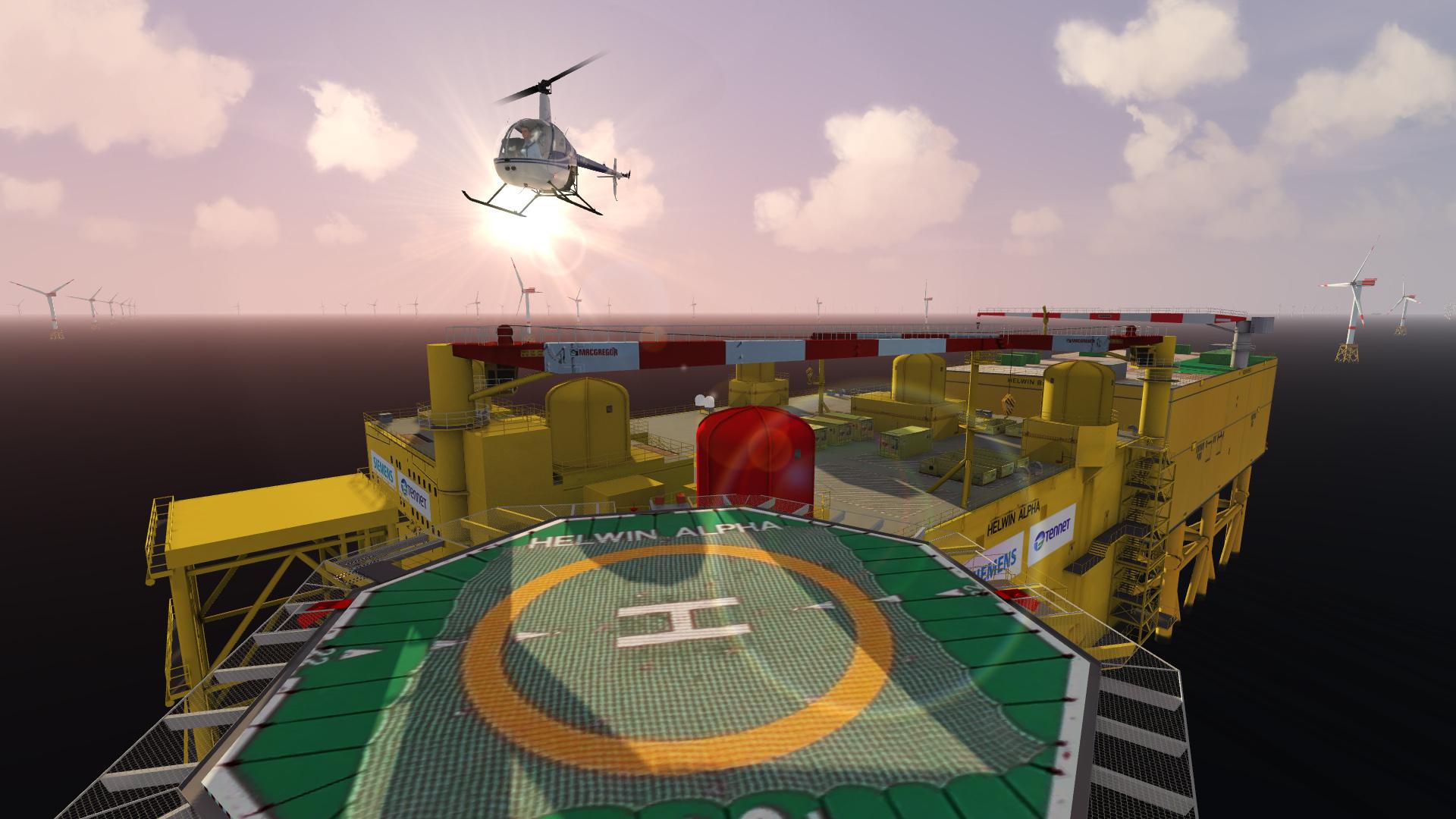 Helgoland Aerofly FS2 - Now ready for Choppers! - IPACS AeroFly FS2 ...