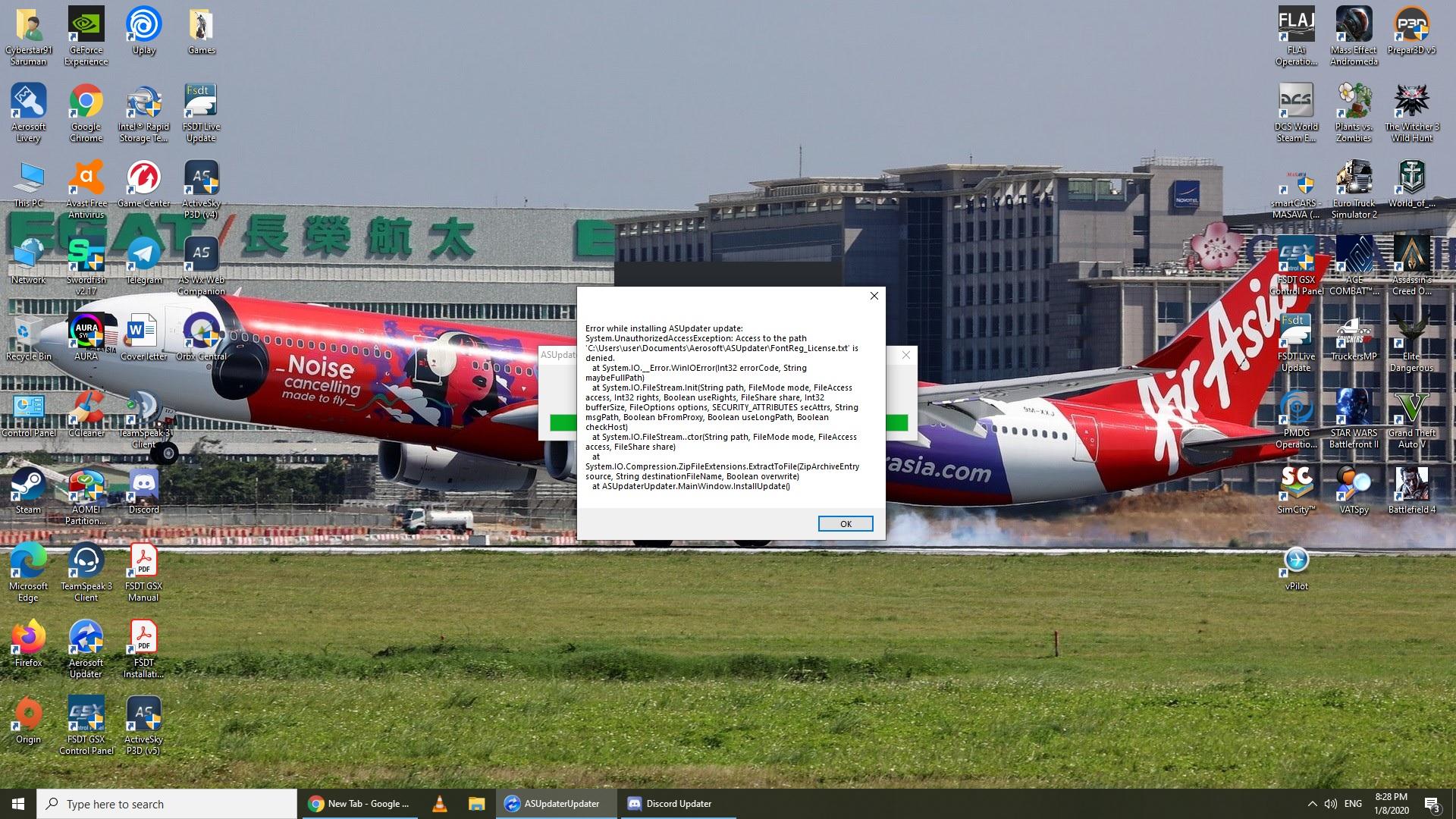 Unable to Launch Aerosoft Updater - Aerosoft Updater and Livery ... Unable to Launch Aerosoft Updater - Aerosoft Updater and Livery ...