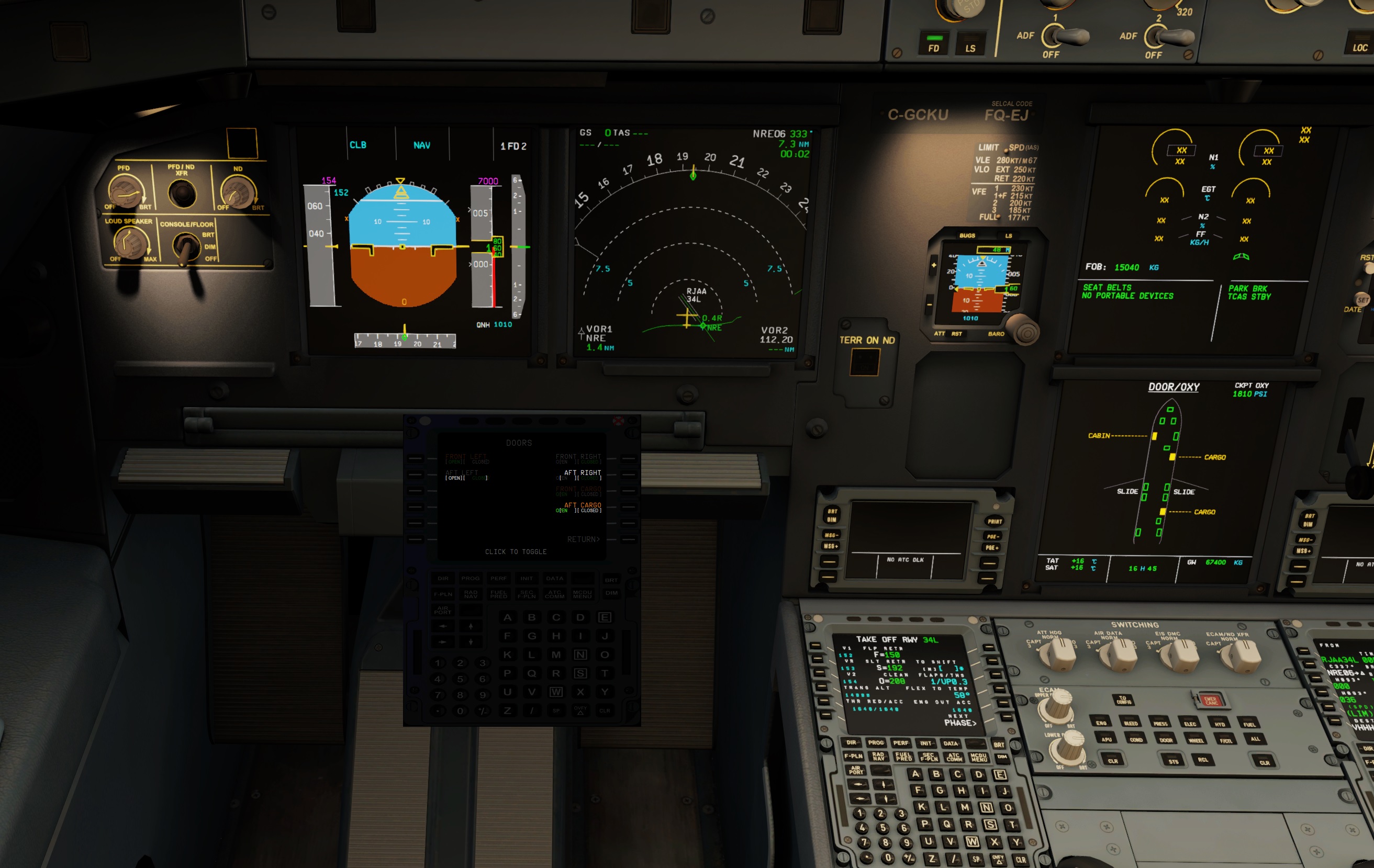 Airbus Pro A320/21 brightness of MCDU 3 - Settings/Options MCDU ... Airbus Pro A320/21 brightness of MCDU 3 - Settings/Options MCDU ...