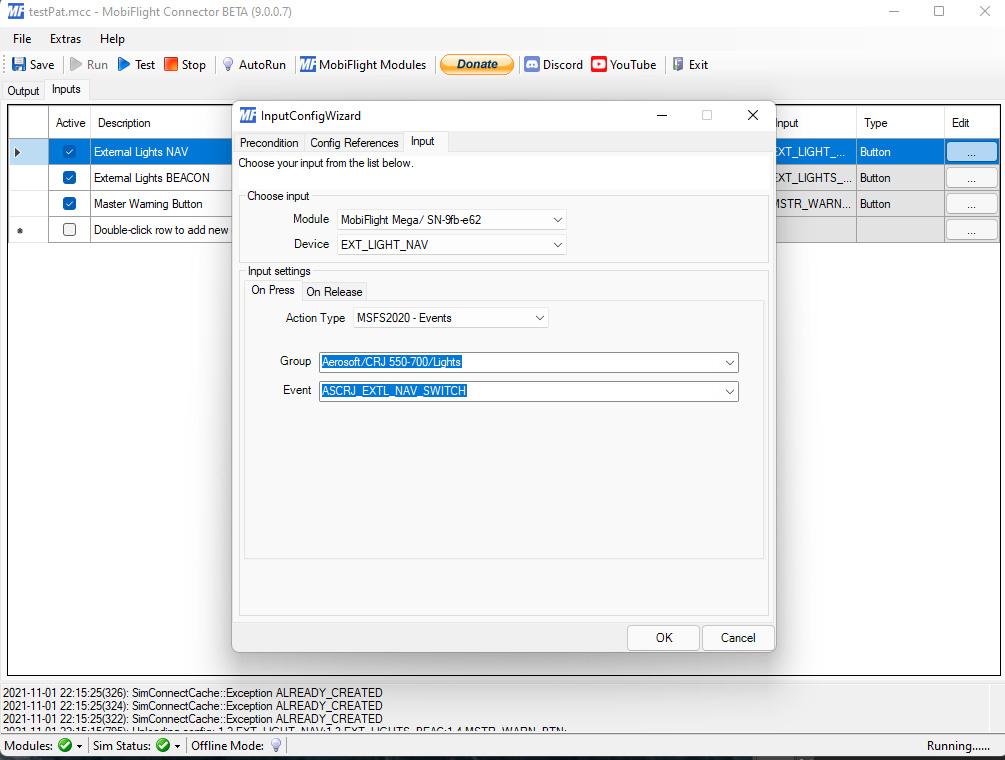 Interaction Mobiflight/wasm events - General questions and discussions ...