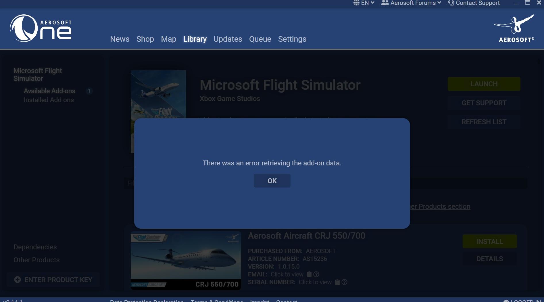 Chinese user can't install CRJ in Aerosoft One - Installation and ... Chinese user can't install CRJ in Aerosoft One - Installation and ...